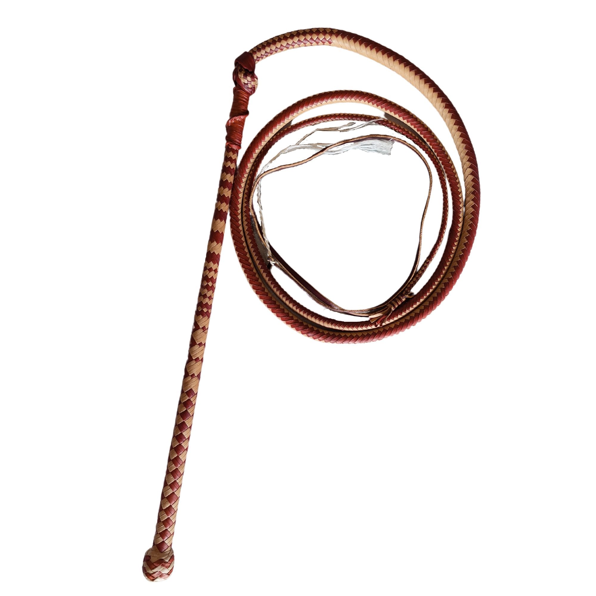 "The Muster" Kangaroo Leather Stockwhip - Simon Martin Whips & Leathercraft